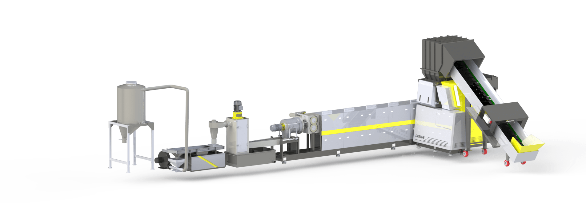 Plastic Recycling Machine, Plastic Recycling Equipment - Genius Machinery